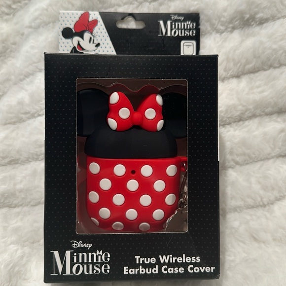 Disney | Other | Disney Minnie Mouse True Wireless Earbud Case Cover ...